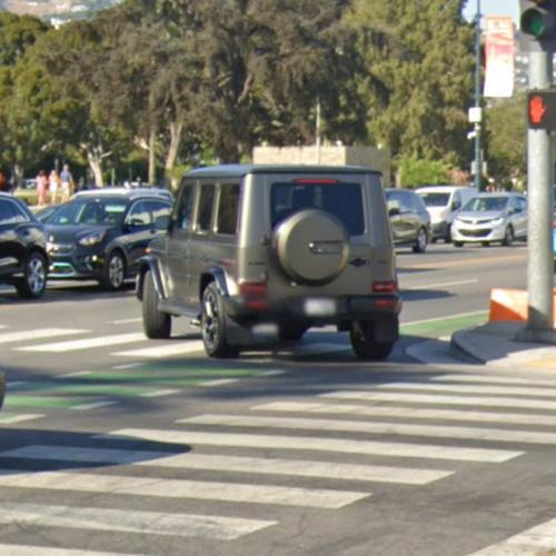 Mercedes-AMG G 63 in Beverly Hills, CA (Google Maps) (#10)