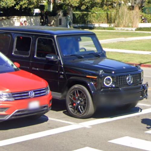 Mercedes-AMG G 63 in Beverly Hills, CA (Google Maps)