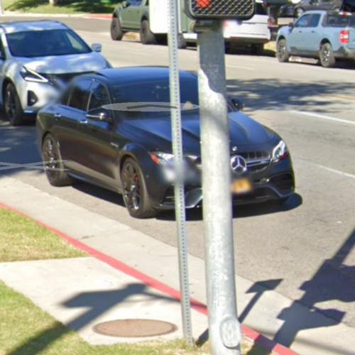Mercedes-AMG E 63 S in Beverly Hills, CA (Google Maps)