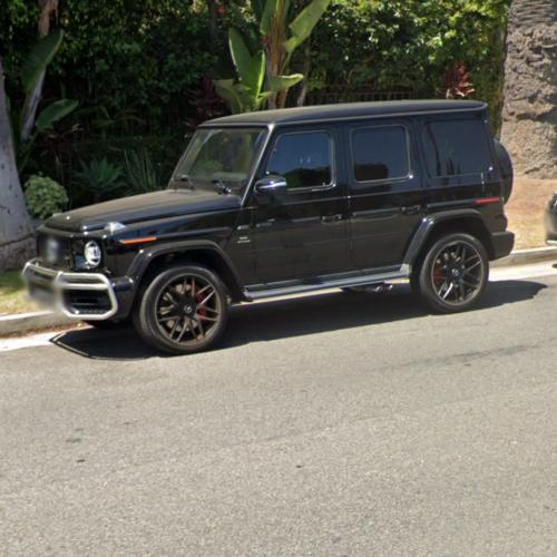 Mercedes-AMG G 63 in Beverly Hills, CA (Google Maps)