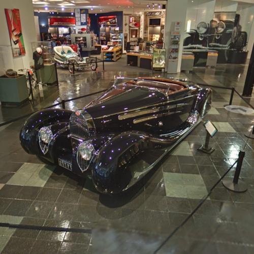Bugatti Type 57C Vanvooren in Beverly Hills, CA (Google Maps)