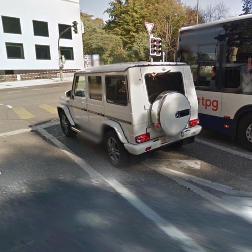Mercedes-AMG G 63 in Genève, Switzerland (Google Maps)