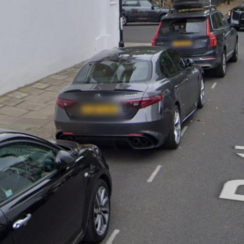 Alfa Romeo Giulia Quadrifoglio in London, United Kingdom (Google Maps) (#2)