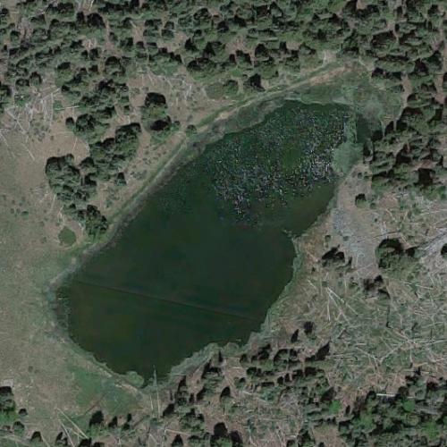 Senseball Lake in Beaver, UT (Google Maps)