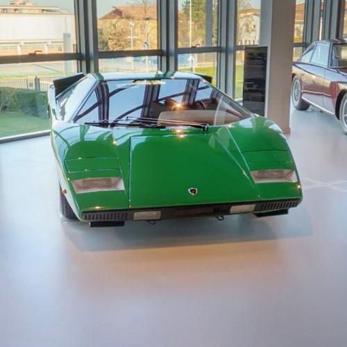 Lamborghini Countach LP400 Prototype in Sant'Agata Bolognese, Italy ...