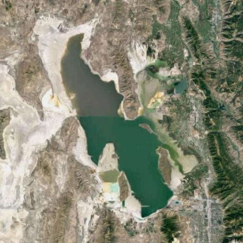 Great Salt Lake in Hat Island, UT (Google Maps) (#2)