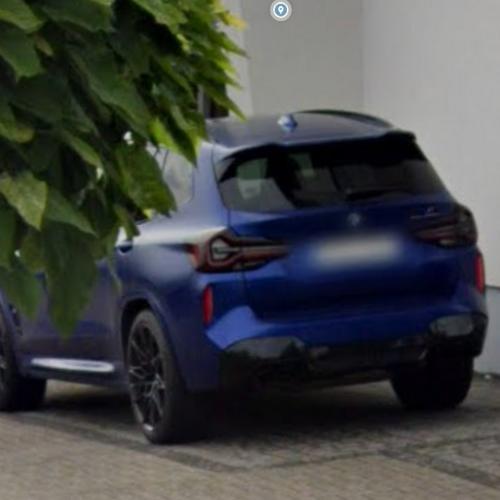 BMW X3 M F97 in Nürburg, Germany (Google Maps)