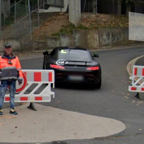 Mercedes-AMG GT R Pro in Nürburg, Germany (Google Maps)