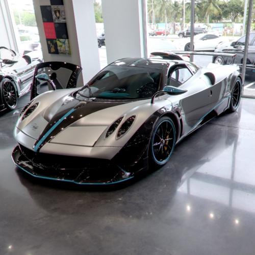 Pagani Huayra L'Ultimo in North Miami, FL (Google Maps)
