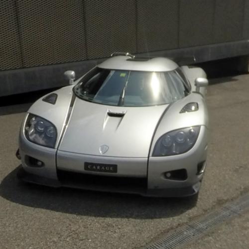 Koenigsegg CCXR Trevita in Adligenswil, Switzerland (Google Maps)