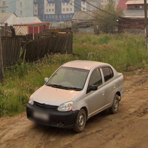 Toyota Echo in Yakutsk, Russian Federation (Google Maps)