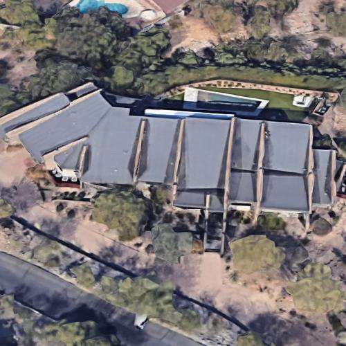 Deone Bucannon’s house in Paradise Valley, AZ (Google Maps)