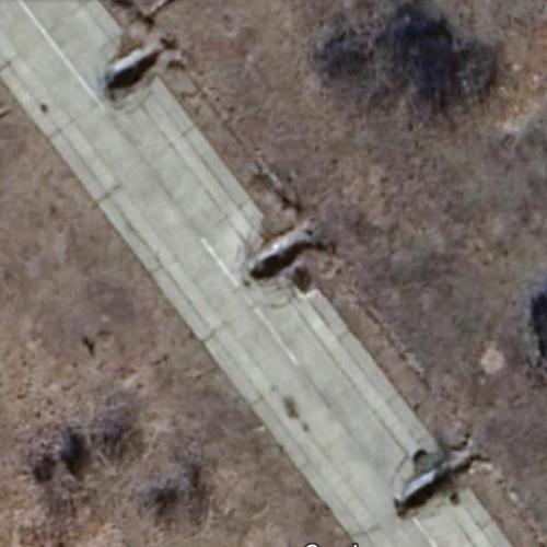 Željava Air Base damage in Bihać, Bosnia and Herzegovina (Bing Maps)
