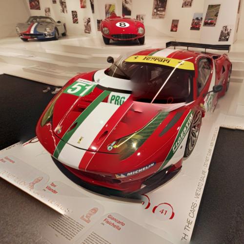 Ferrari 458 Italia GT2 in Maranello, Italy (Google Maps)