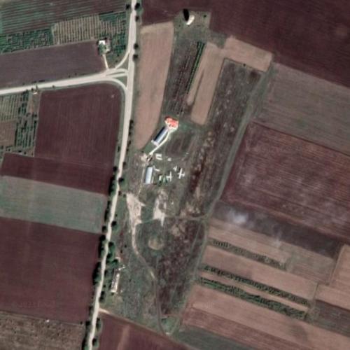 Orliak Airfield in Tervel, Bulgaria (Google Maps)