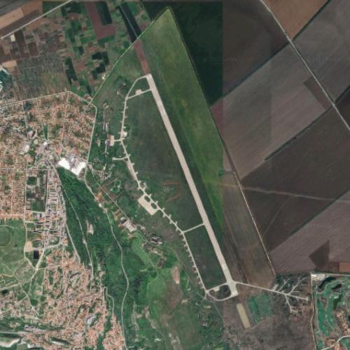 Balchik Airfield in Balchik, Bulgaria (Google Maps)
