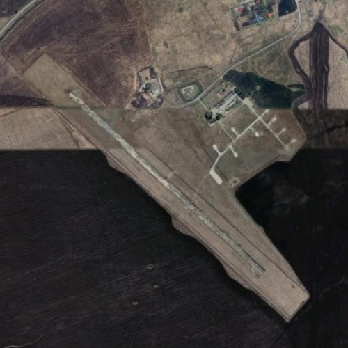 Uzhur Airport in Uzhur, Russian Federation (Google Maps)