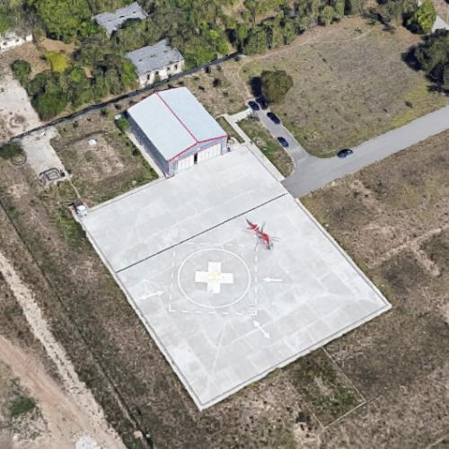 SMURD Heliport in Constanta, Romania (Google Maps)