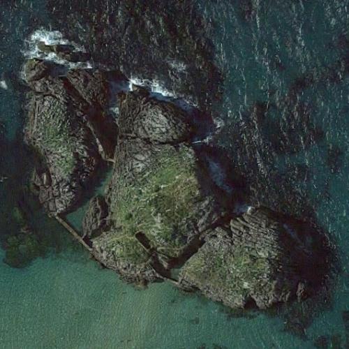 Isla de la Oliva in Santoña, Spain (Google Maps)