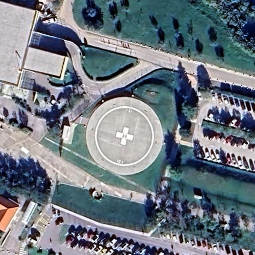 Izola General Hospital Heliport in Izola, Slovenia (Google Maps)