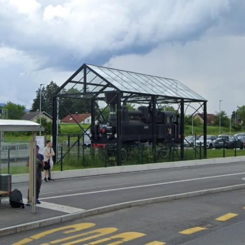 JDŽ 153-006 in Kocevje, Slovenia (Google Maps)