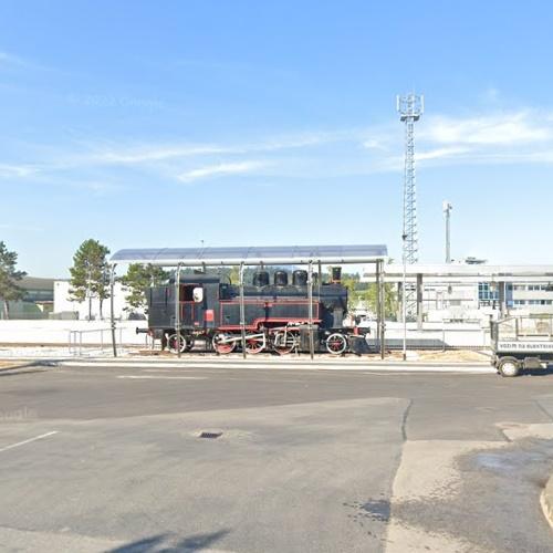 JŽ 51-156 in Ljubljana, Slovenia (Google Maps)