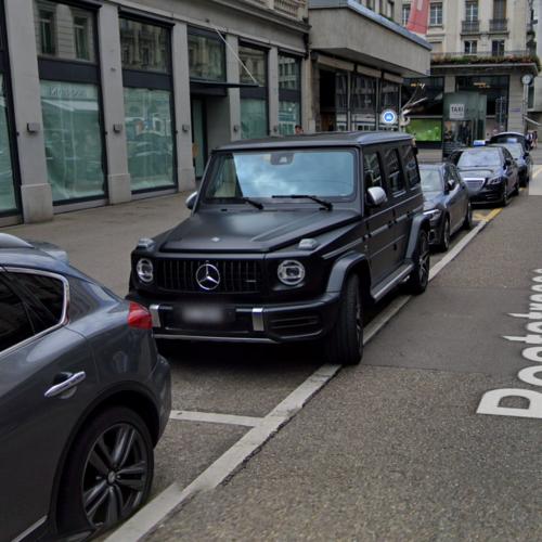 Mercedes-AMG G 63 in Zürich, Switzerland (Google Maps)