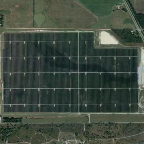 Decatur County Solar Facility in Bainbridge, GA (Google Maps)