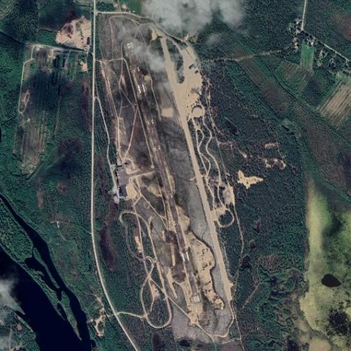 Sodankylä Airfield in Sodankylä, Finland (Google Maps)