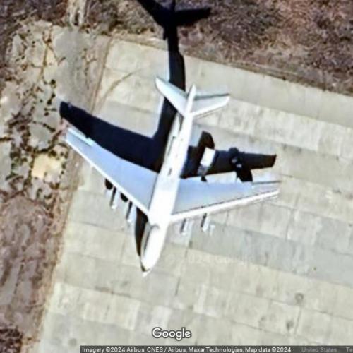 Russian Il-82 in Akhtubinsk, Russian Federation (Google Maps)