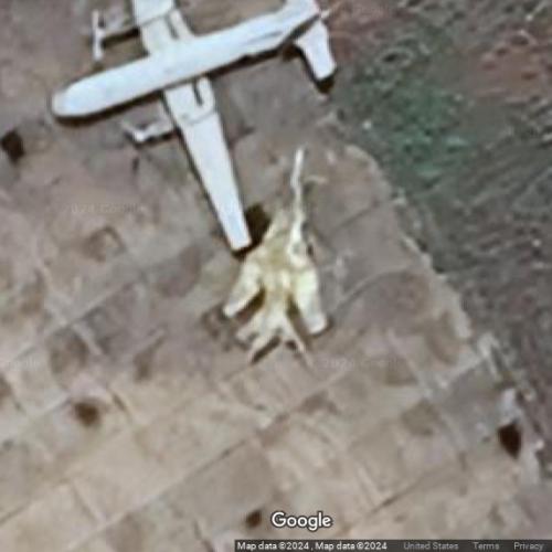 Congolese MiG-23 in Kinshasa, Democratic Republic of the Congo (Google ...