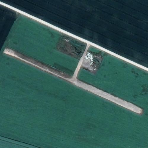 Slampe Airfield in Tukums, Latvia (Google Maps)
