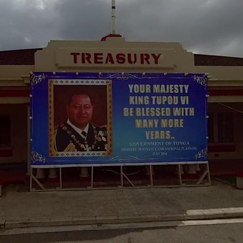 Tupou VI in Nuku'alofa, Tonga (Google Maps)