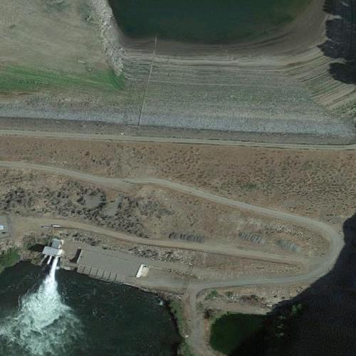 Magic Dam in Magic City, ID (Google Maps)