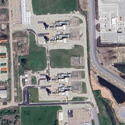 Elwood Energy Center in Elwood, IL (Google Maps)