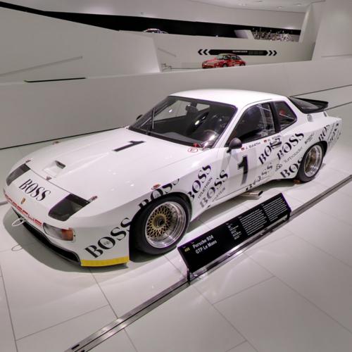 Porsche 924 GTP in Stuttgart, Germany (Google Maps)