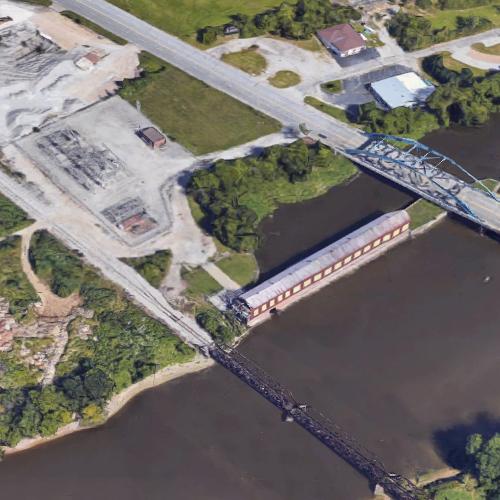 Sears Hydro Station in Rock Island, IL - Virtual Globetrotting