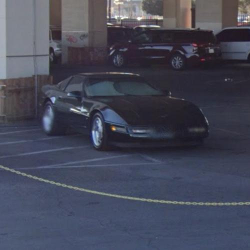 Chevrolet Corvette C4 in Las Vegas, NV (Google Maps)