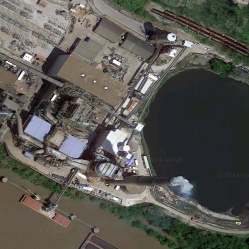 F. B. Culley Generating Station in Anderson Township, IN (Google Maps)