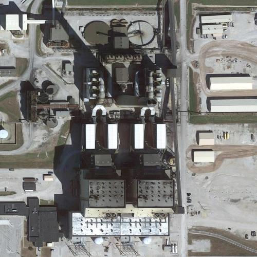 Merom Generating Station in Merom, IN (Google Maps)