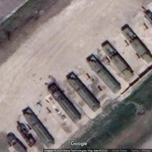 Russian K-300Ps in Smolyaninovo, Russian Federation (Google Maps)