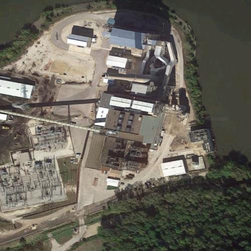 Lansing Generating Station (closed) in Lansing, IA (Google Maps)