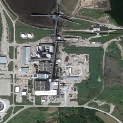 Ottumwa Generating Station in Ottumwa, IA (Google Maps)
