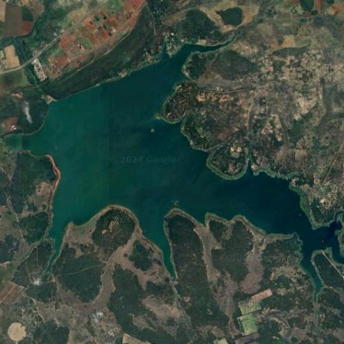 Lake Chivero in Harare, Zimbabwe (Google Maps)