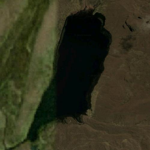 Lake Otún in Herveo, Colombia (Google Maps)