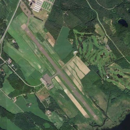 Varkaus Airport in Joroinen, Finland (Google Maps)