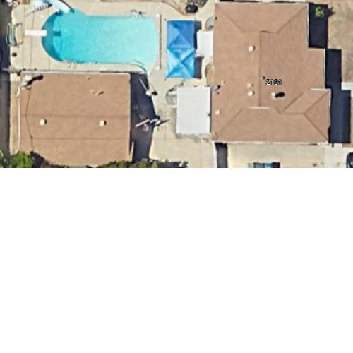 Tim Burton's Childhood Home in Burbank, CA (Google Maps)