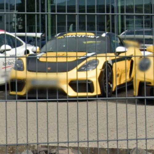 Porsche Manthey Racing Cayman GT4 MR (718) in Meuspath, Germany (Google ...