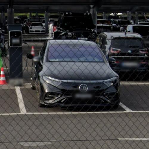 Mercedes-AMG Brabus EQS 53 in Bottrop, Germany (Google Maps)