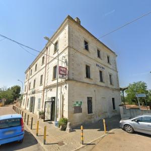 Zollino railway station in Zollino, Italy - Virtual Globetrotting